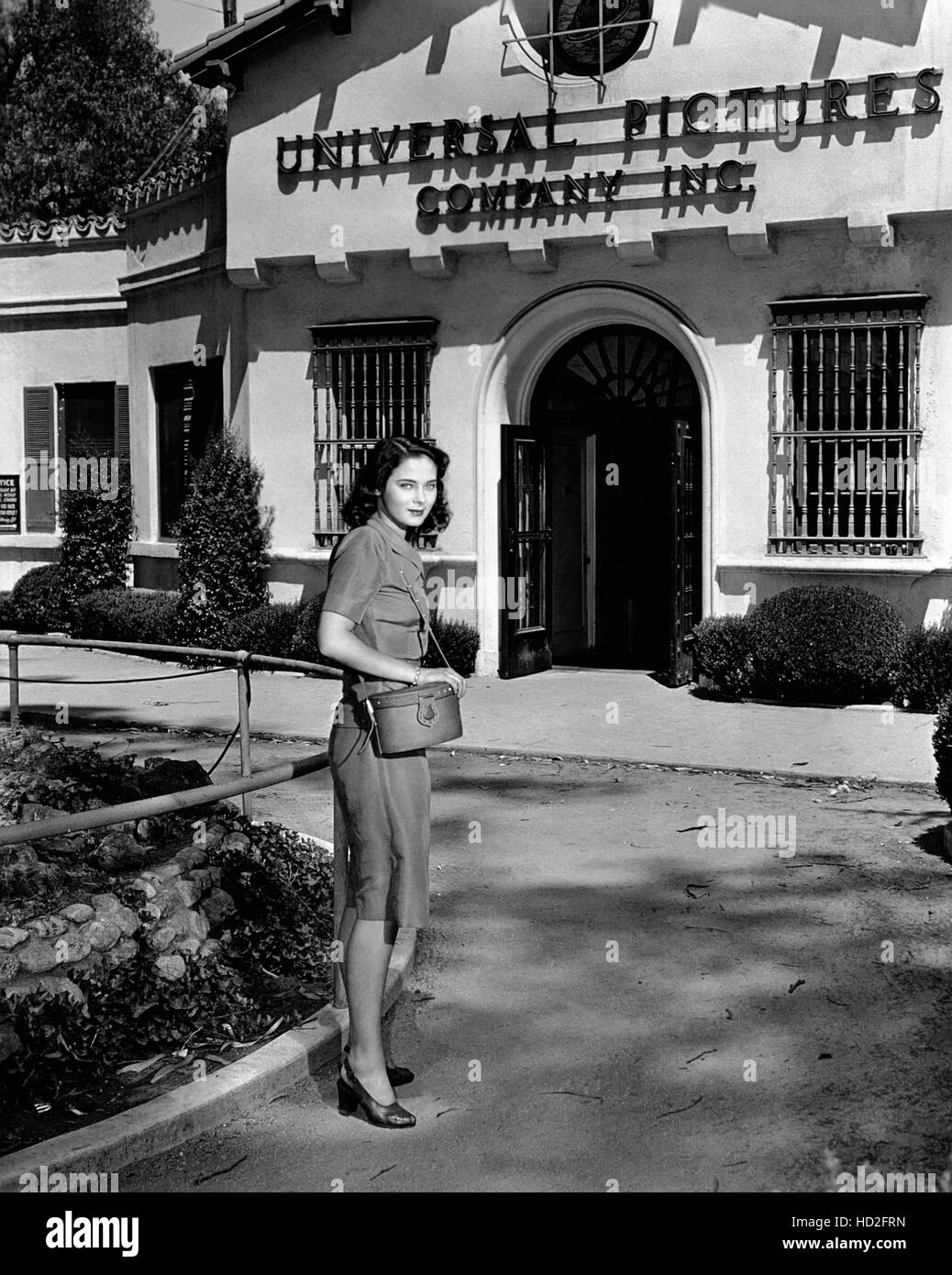 Newly-signed Universal starlet Marta Toren, 1947 Stock Photo - Alamy