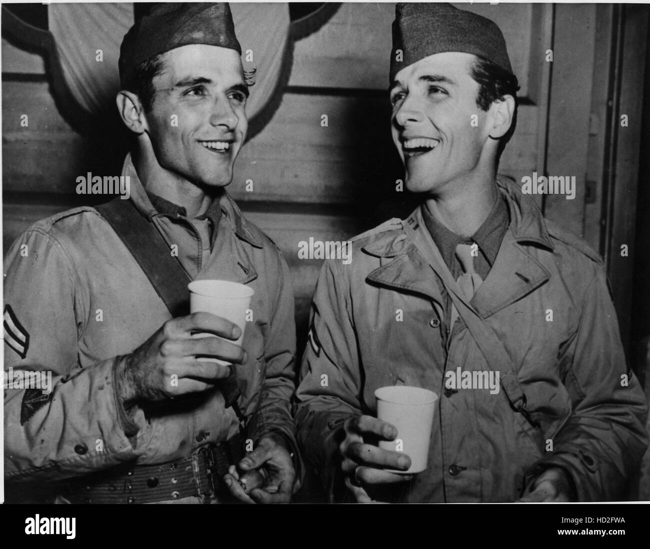 Billy (left) and Bobby Mauch, returning from Army Air Force duty in the ...