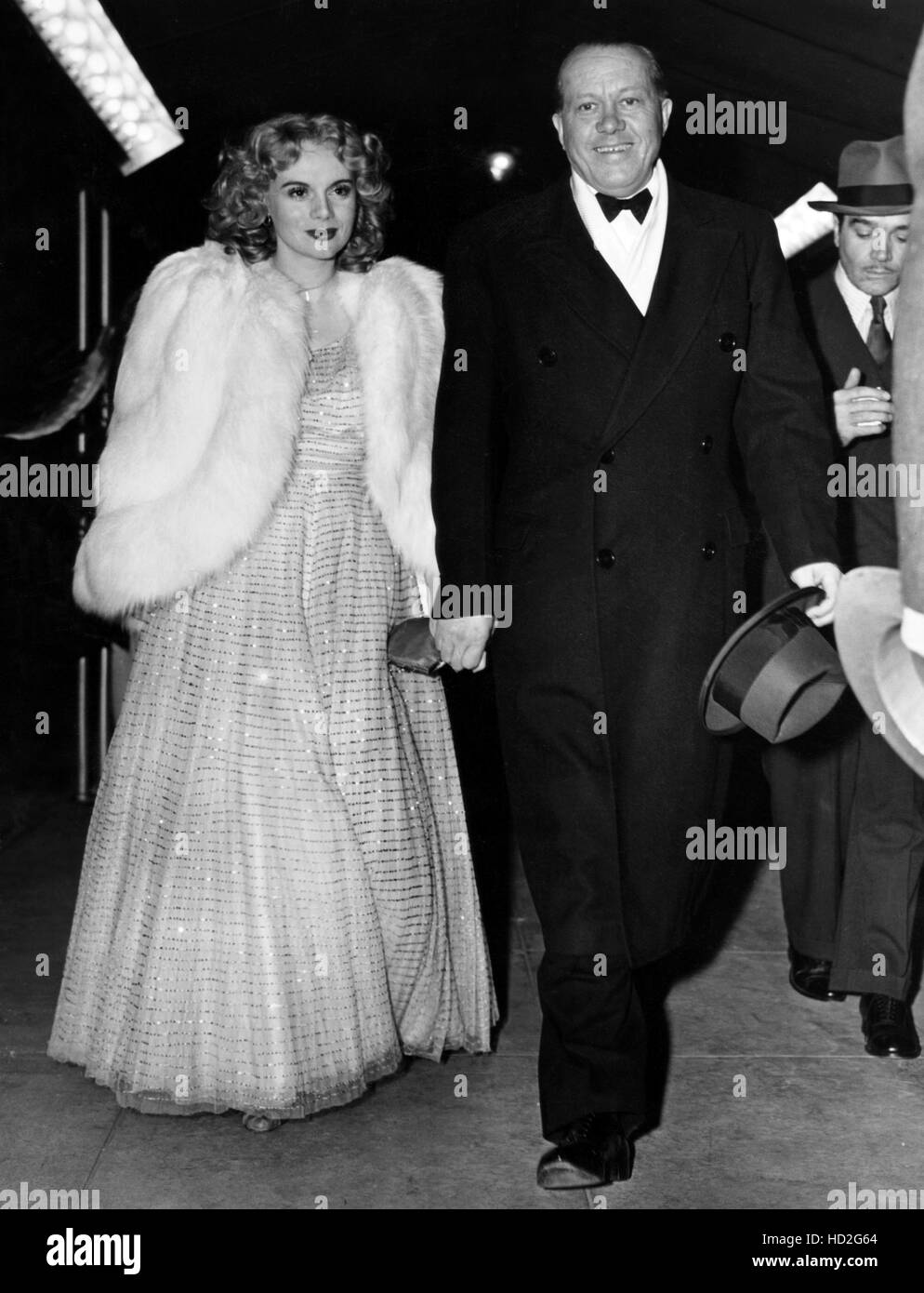 From left: Marie Wilson with husband, Nick Grinde, attending the ...