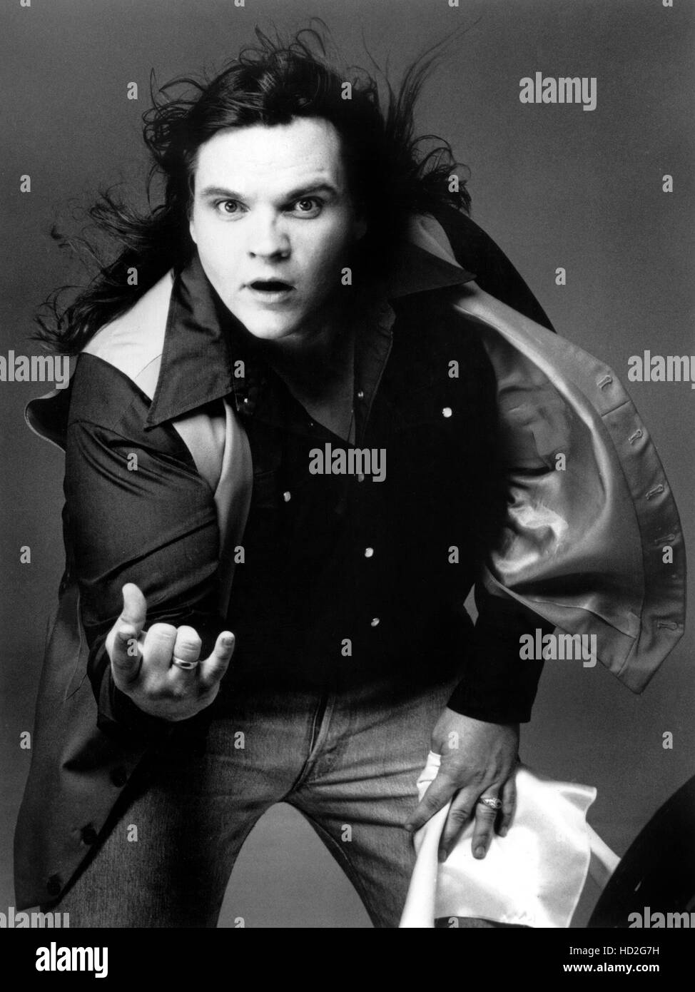 Meat Loaf (aka Marvin Lee Aday), circa late 1970s/early 1980s Stock ...