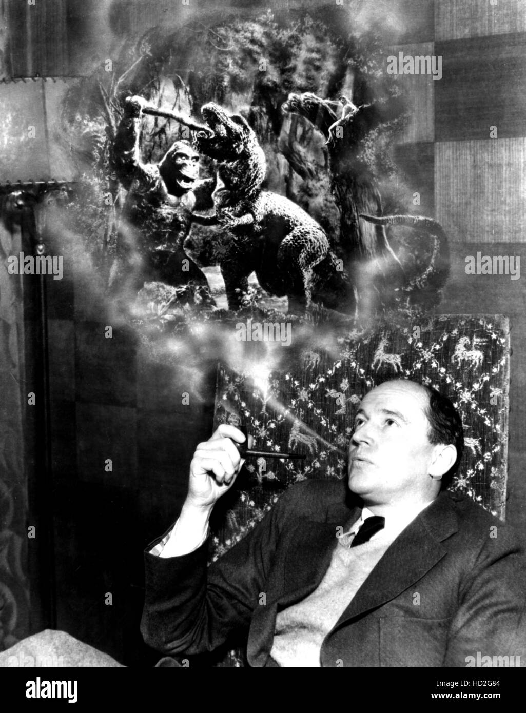 Merian C. Cooper, in a publicity shot for 'King Kong', ca. 1933 Stock ...