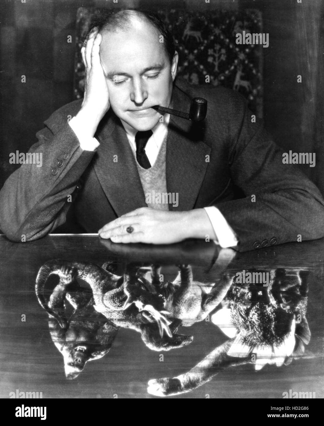 Merian C. Cooper, in a publicity shot for 'King Kong' ca. 1933 Stock ...