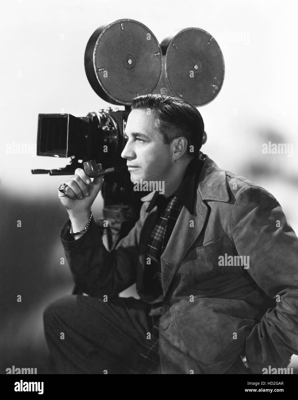 Mervyn LeRoy, portrait by Virgil Apger, 1948 Stock Photo - Alamy