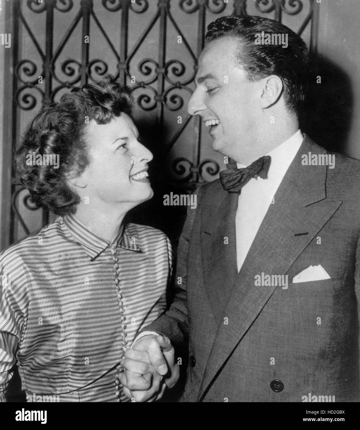 From left: Newlyweds Mercedes McCambridge and Fletcher Markle, 1950 ...
