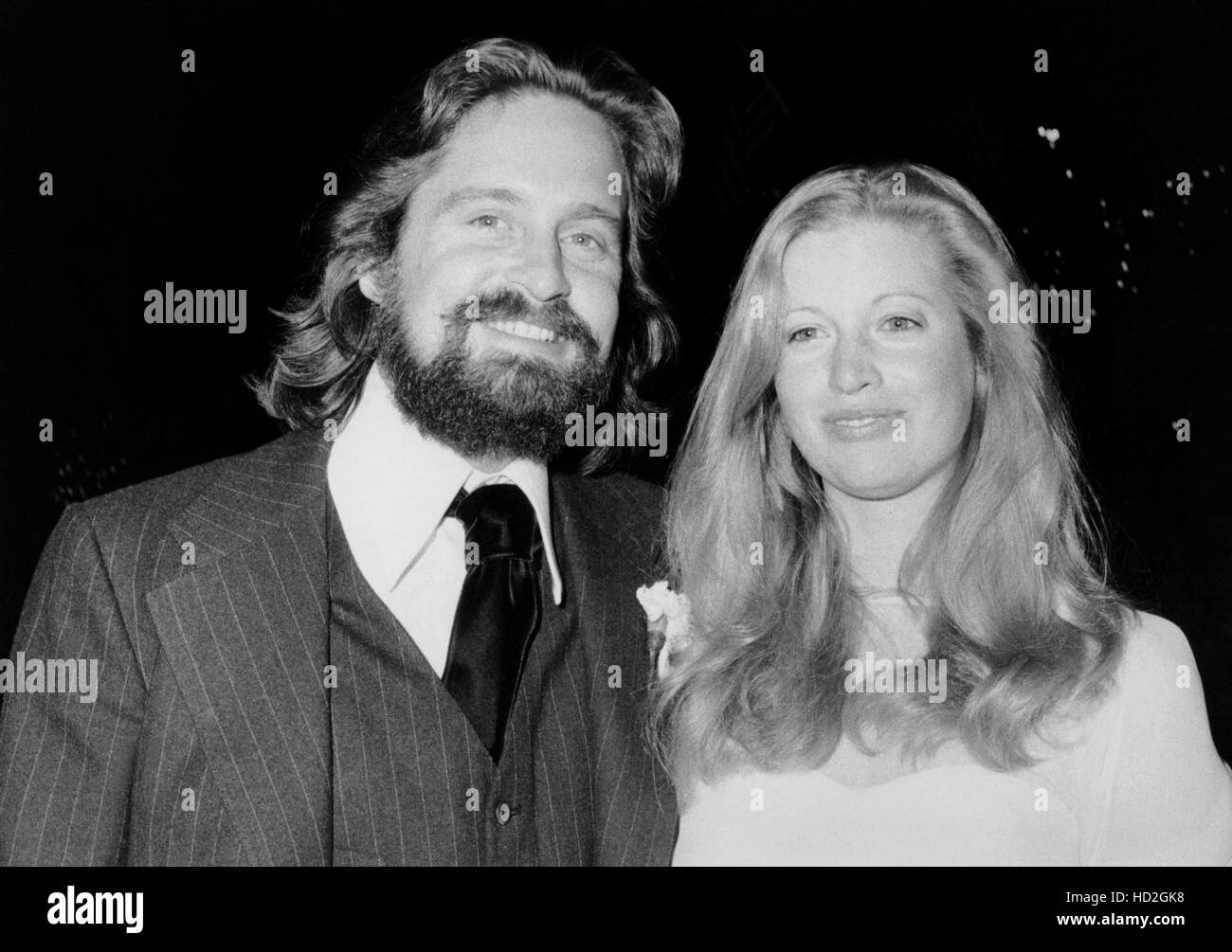 From left, Michael Douglas, and his first wife, producer Diandra ...