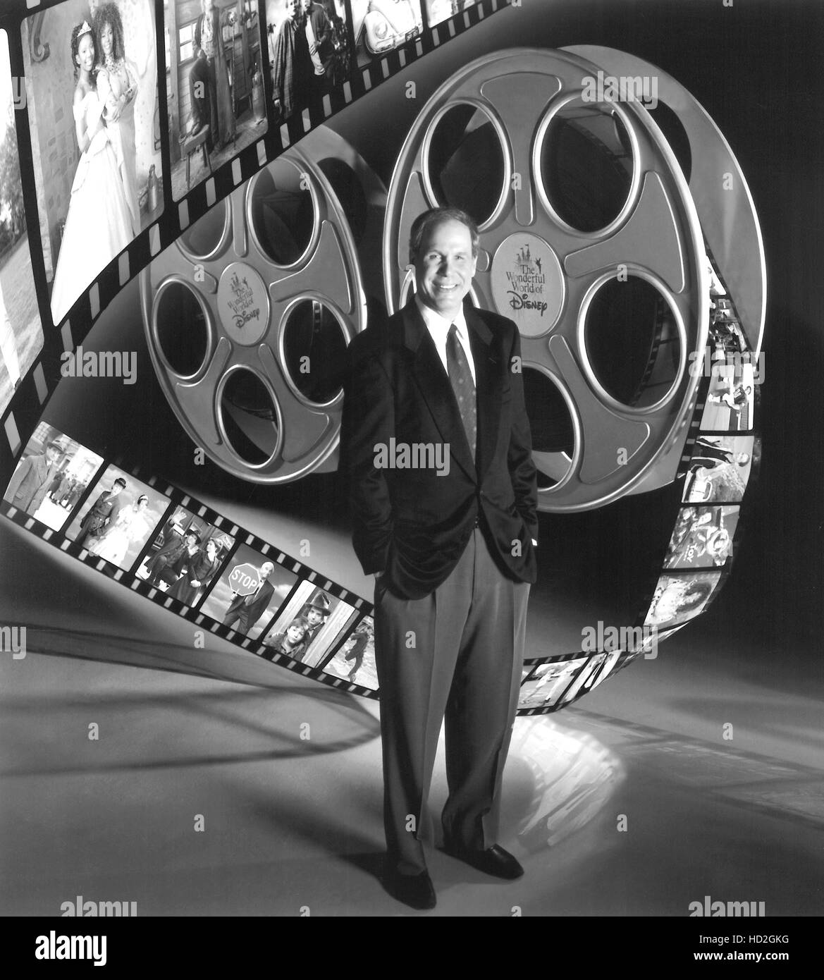 Michael Eisner, CEO of the Walt Disney Company, hosting THE WONDERFUL ...