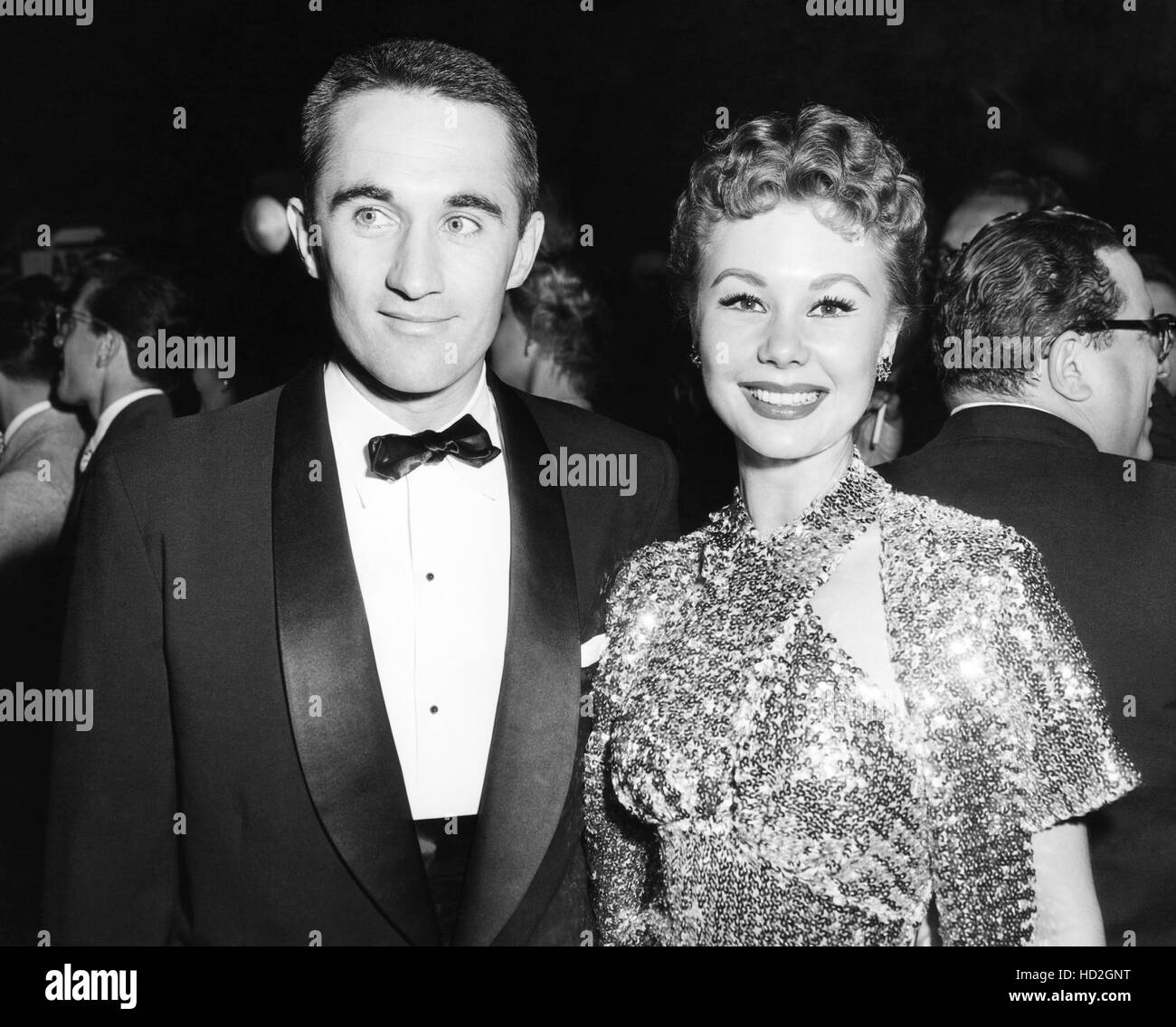 Mitzi Gaynor with husband, Jack Bean, ca. early 1950s Stock Photo - Alamy