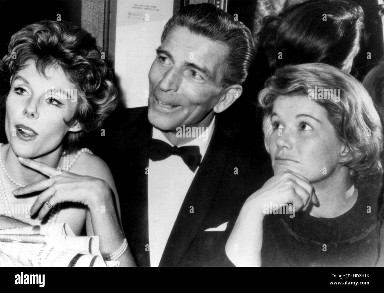 From left: Betsy Von Furstenberg with co-stars Michael Rennie and ...