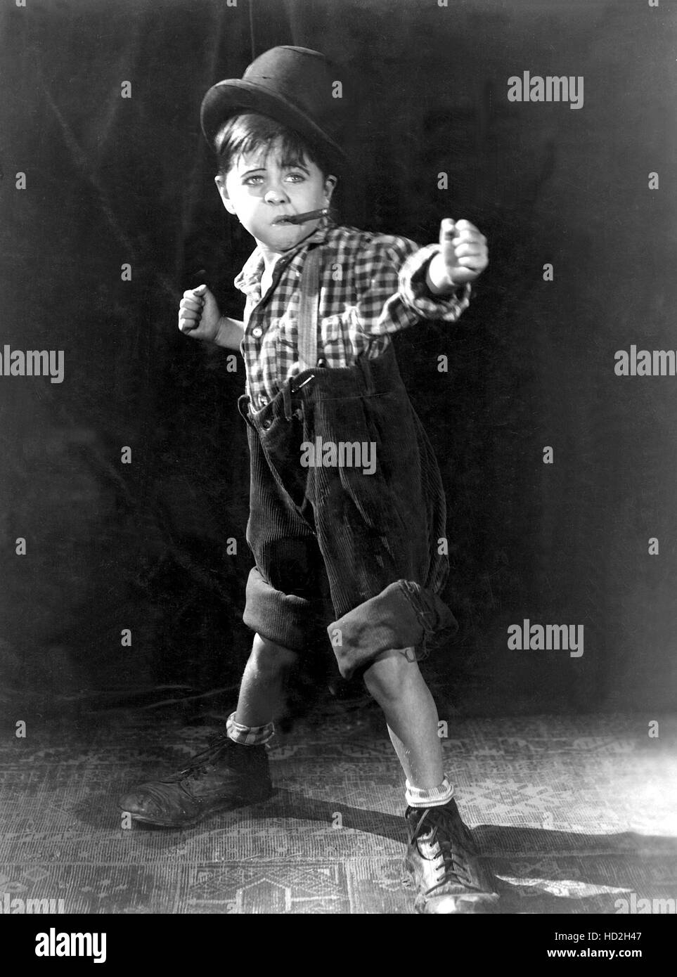 MICKEY ROONEY in the silent Mickey McGuire series of comedy shorts ...