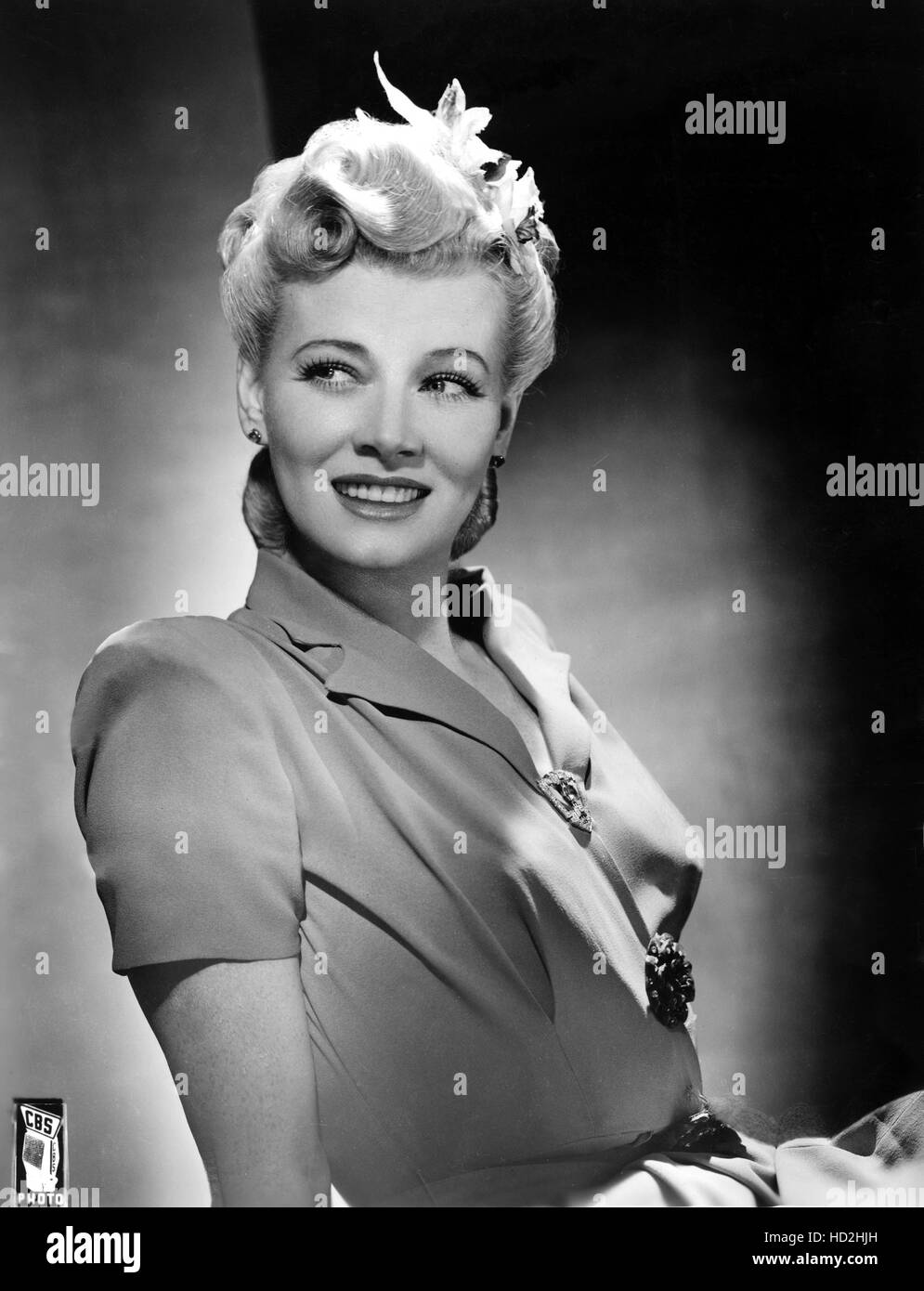 Penny Singleton, promo portrait for C.B.S. Radio Show, BLONDIE, 1944 ...