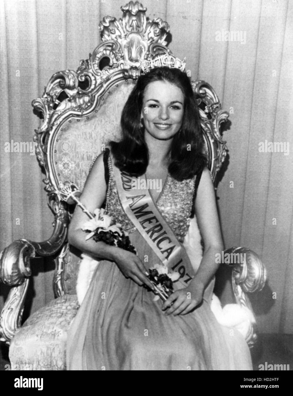 Phyllis George, Miss America 1971, Atlantic City, New Jersey, September ...