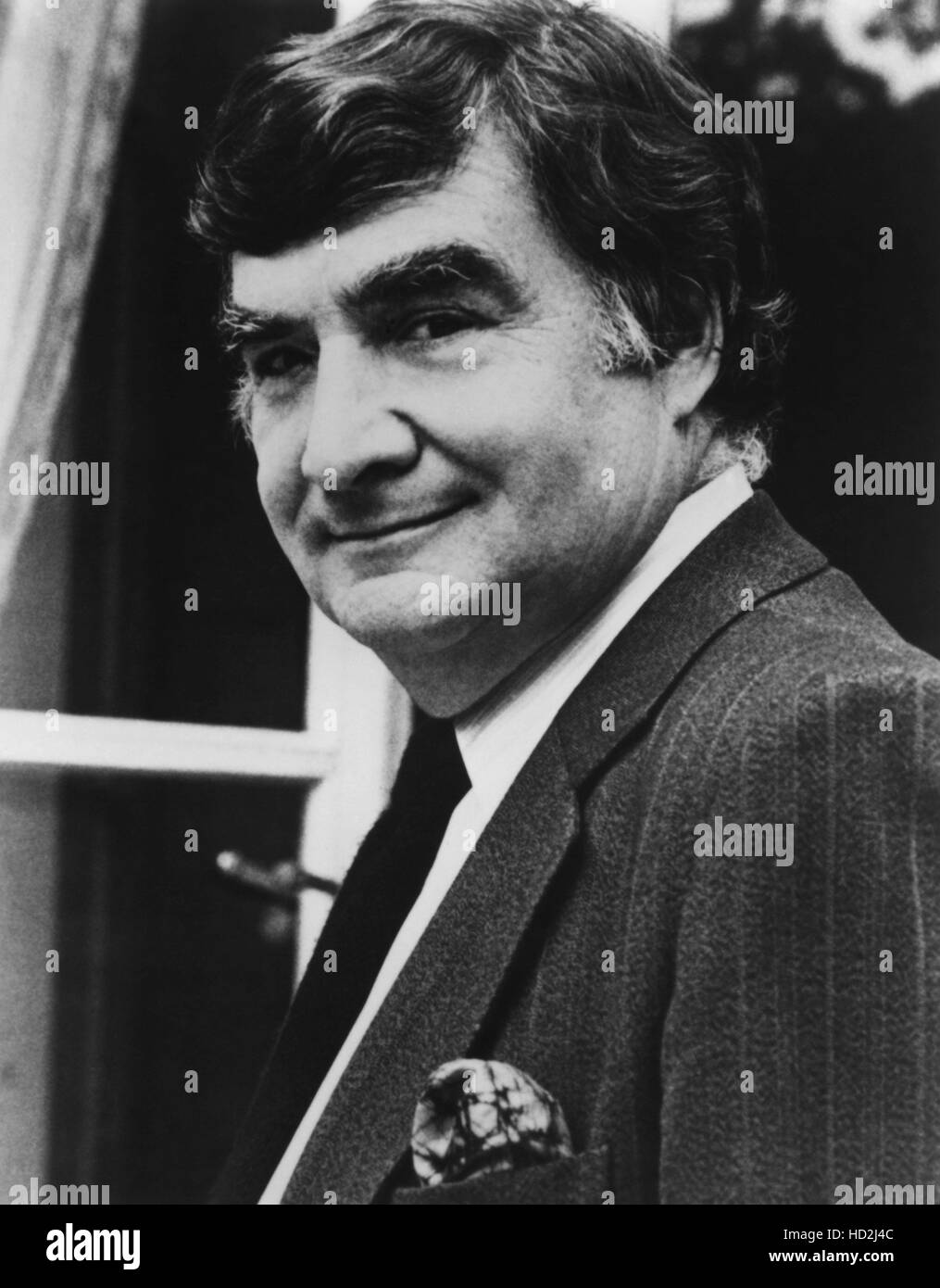 Pierre Salinger, mid-1980s Stock Photo - Alamy