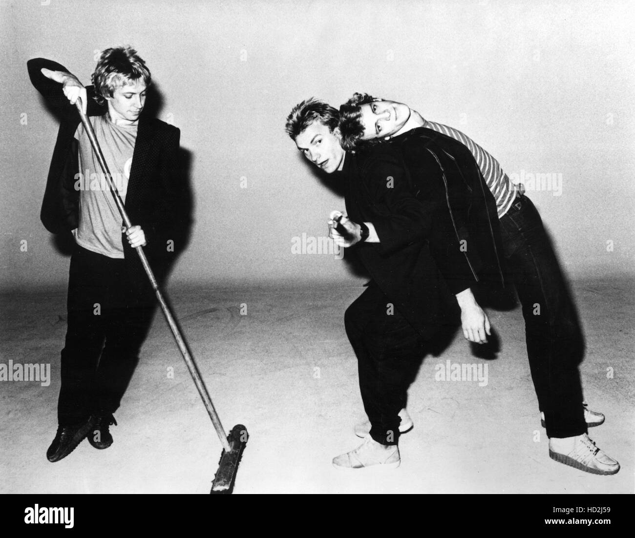 Andy Summers, Sting, Stewart Copeland of the Police, 1980s Stock Photo ...