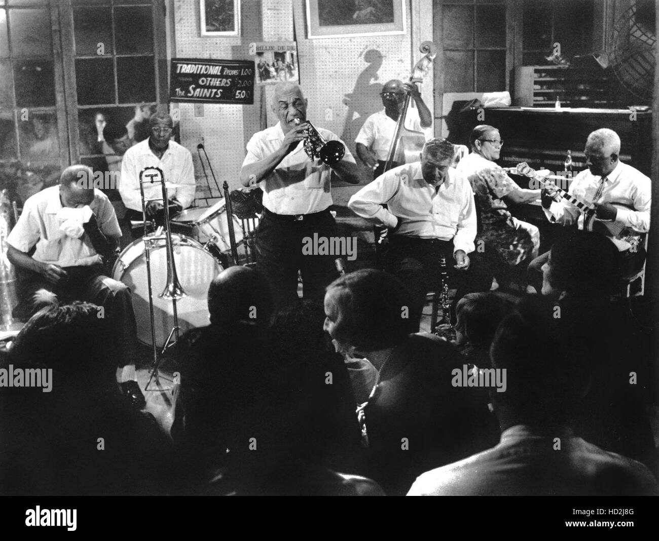PRESERVATION HALL JAZZ BAND, Louis Nelson, Josiah "Cie" Frazier, De De ...