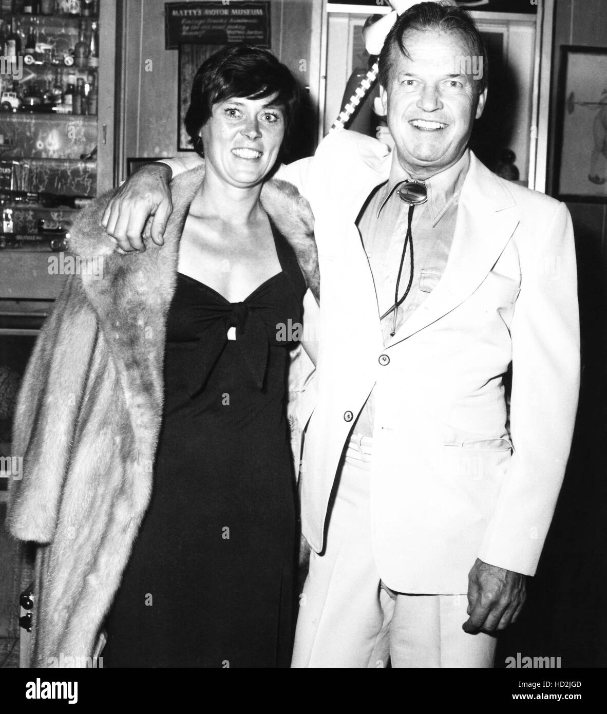 From left: Colleen Meeker, Ralph Meeker at the opening night party for ...