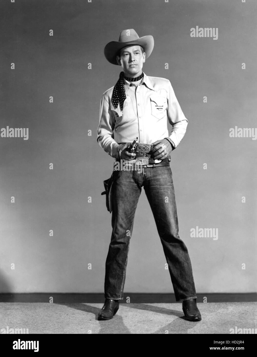 Rex Allen, portrait, ca. 1950s Stock Photo - Alamy