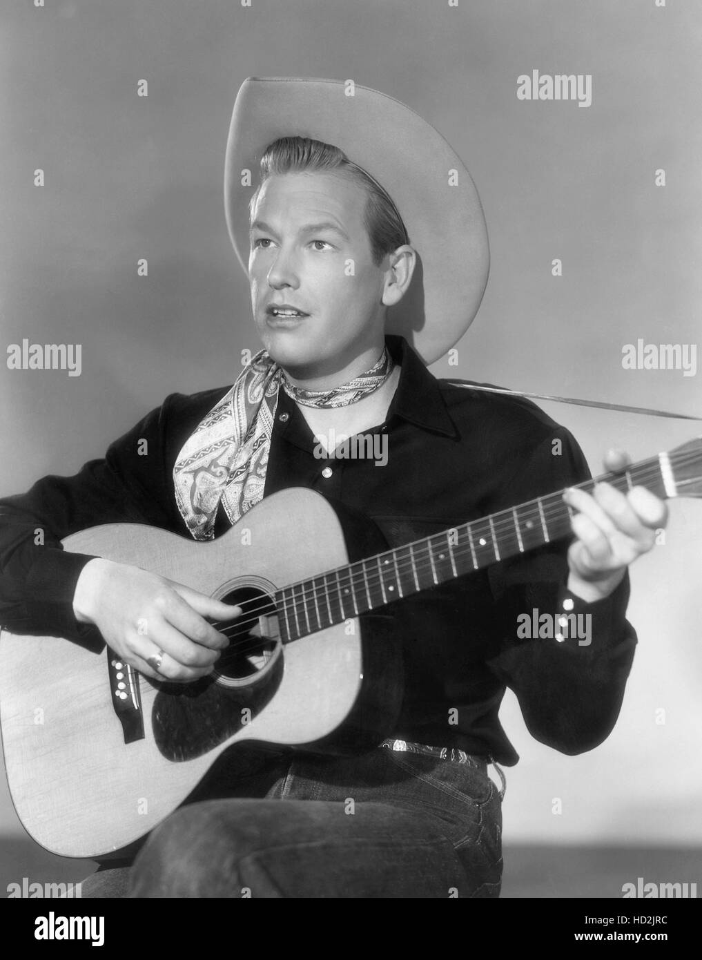 Rex Allen, ca. 1950 Stock Photo - Alamy
