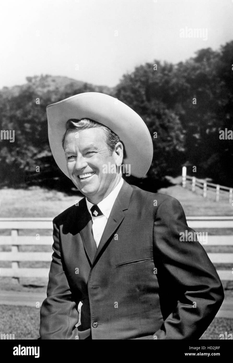 Cowboy star Rex Allen, ca. 1960s Stock Photo - Alamy