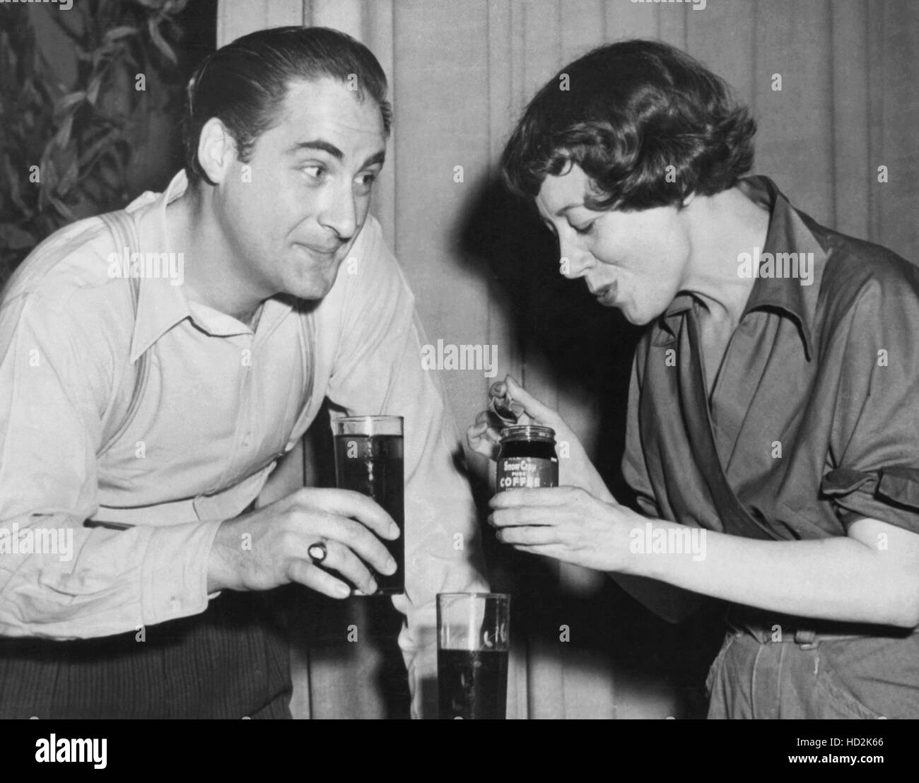 From left: Sid Caesar, Imogene Coca, 1953 Stock Photo - Alamy