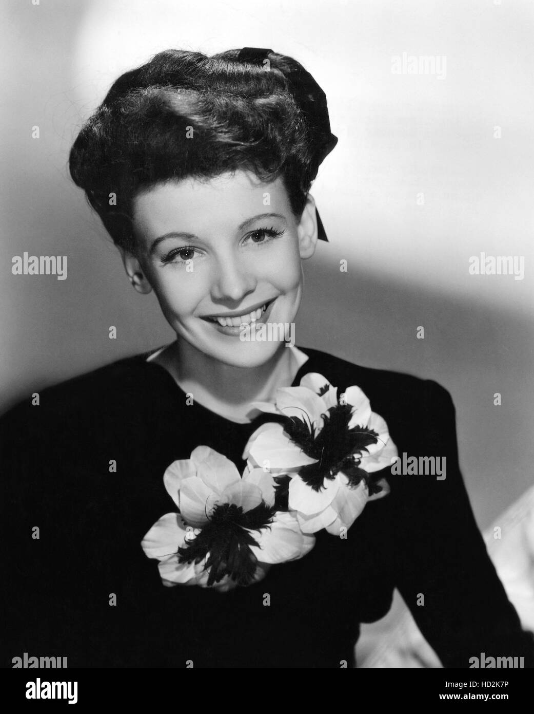 Signe Hasso, MGM portrait by Clarence Sinclair Bull, 1944 Stock Photo ...