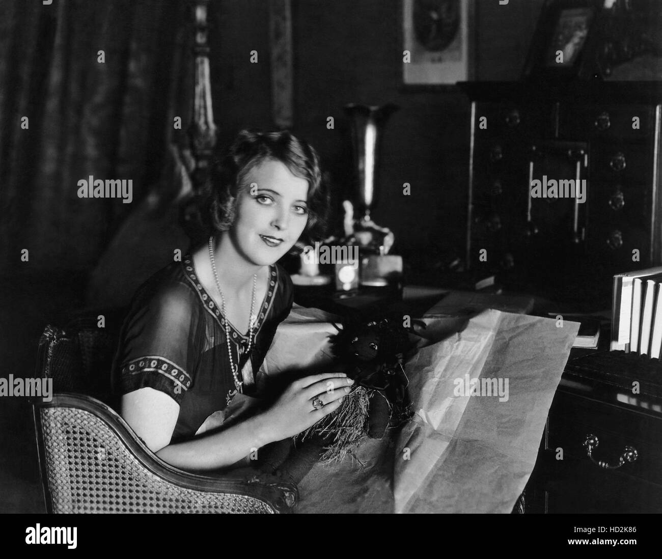 Swedish silent movie star Sigrid Holmquist, ca. mid-1920s Stock Photo ...