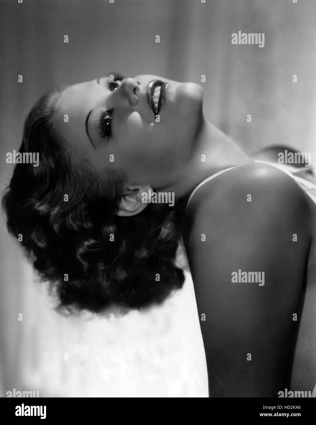 Simone Simon, ca. 1936, photo by Hurrell Stock Photo - Alamy