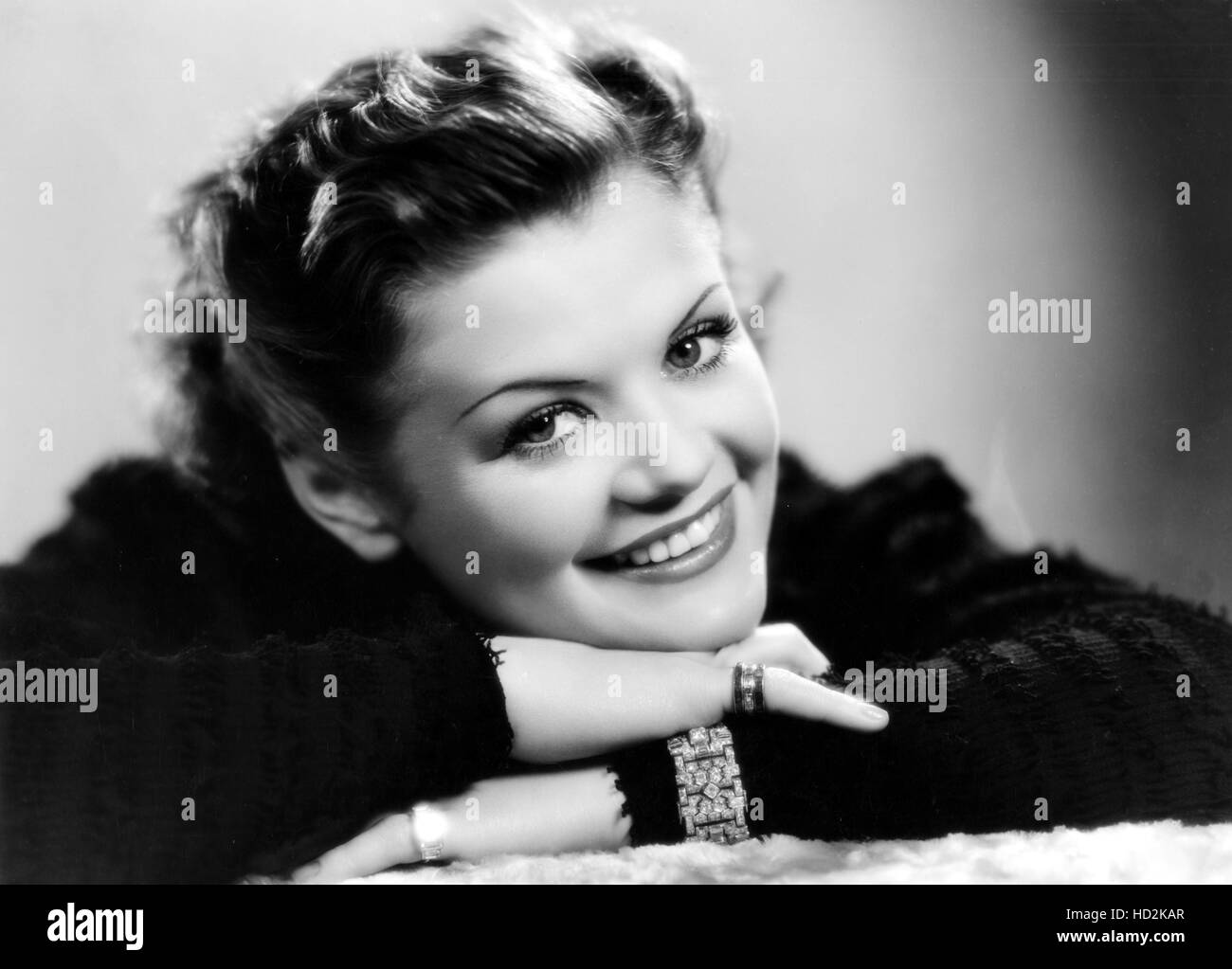 Simone Simon, portrait, 1935 Stock Photo - Alamy