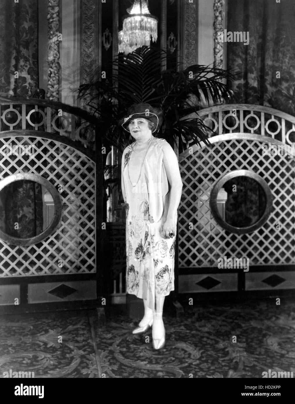 SOPHIE TUCKER, world famous night club hostess at the "Hat ...