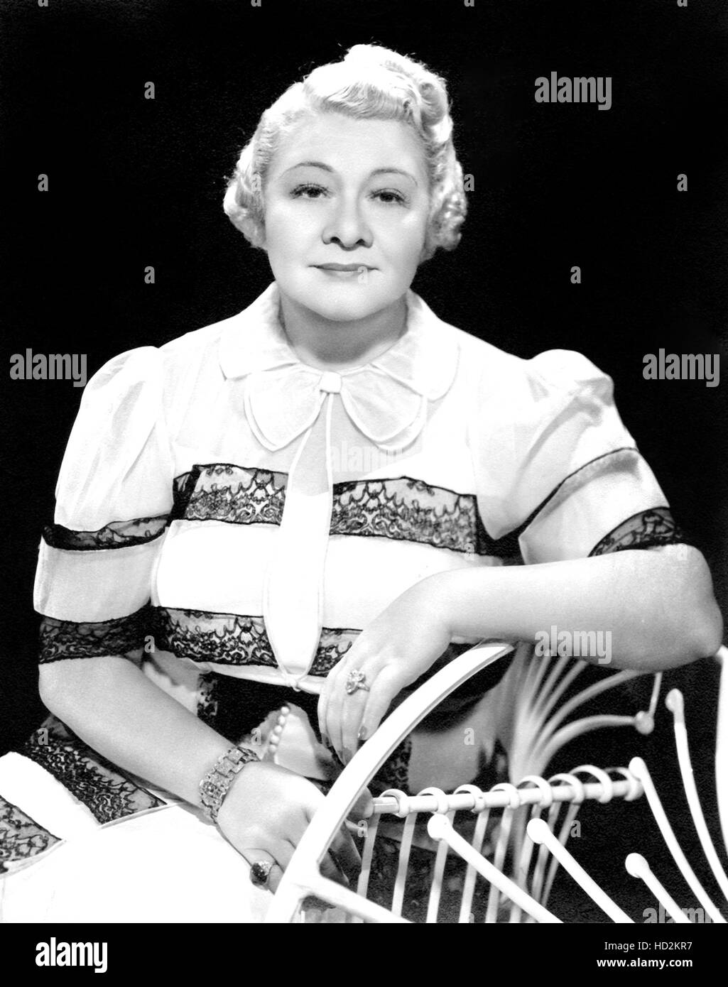 Sophie Tucker, portrait by Clarence Bull, ca. 1937 Stock Photo - Alamy