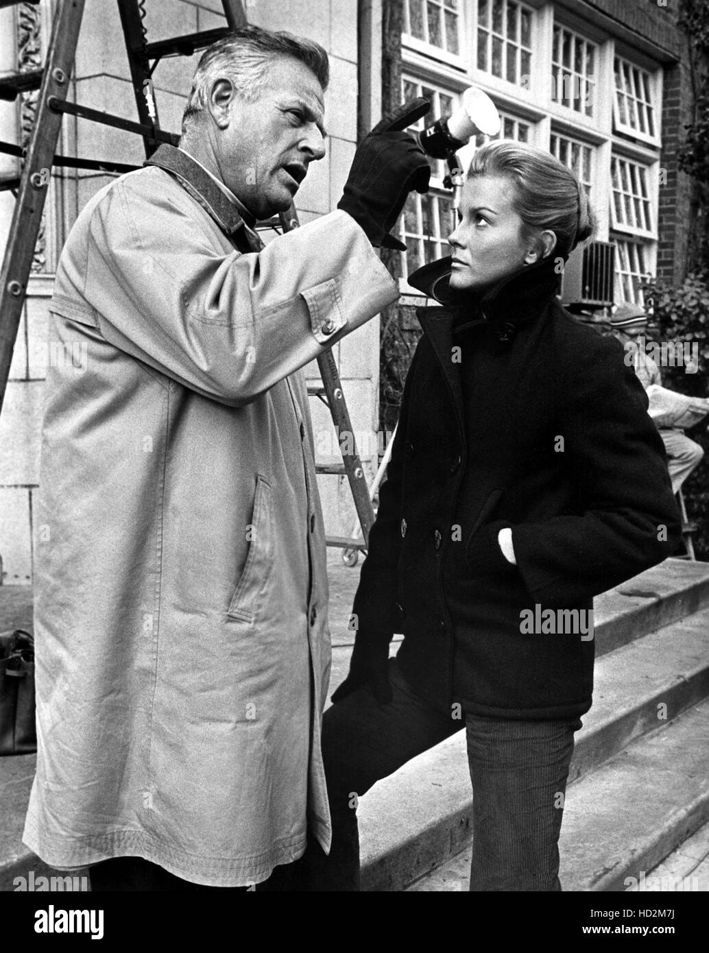 R.P.M., STANLEY KRAMER directs ANN-MARGRET during production, 1970 ...