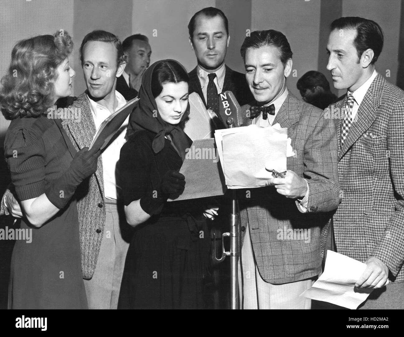 GREER GARSON, LESLIE HOWARD, VIVIEN LEIGH, BRIAN AHERNE, RONALD COLMAN ...