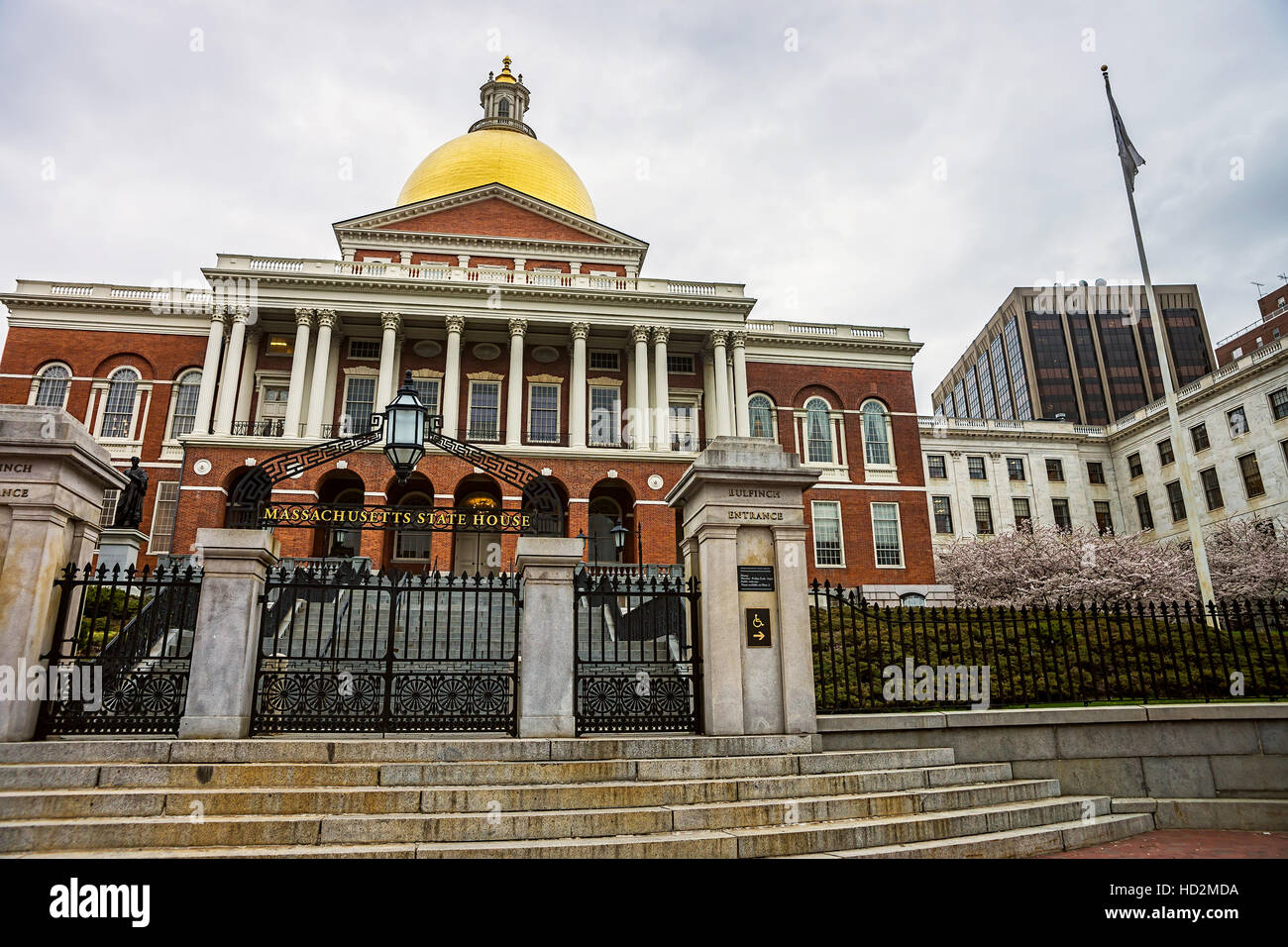 State Library of Massachusetts at downtown Boston, Massachusetts, the ...