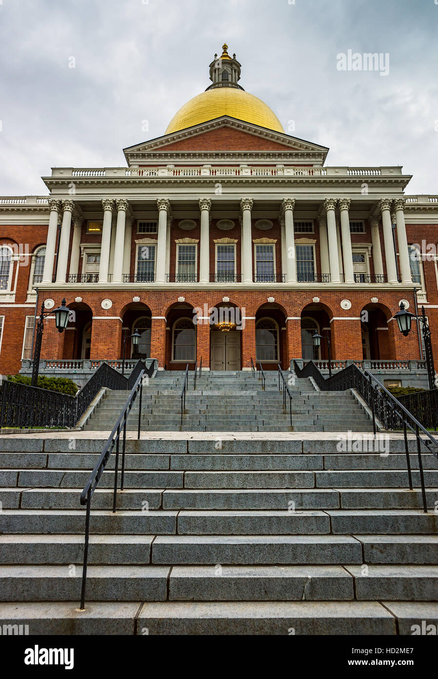 State Library of Massachusetts in downtown Boston, Massachusetts, the ...