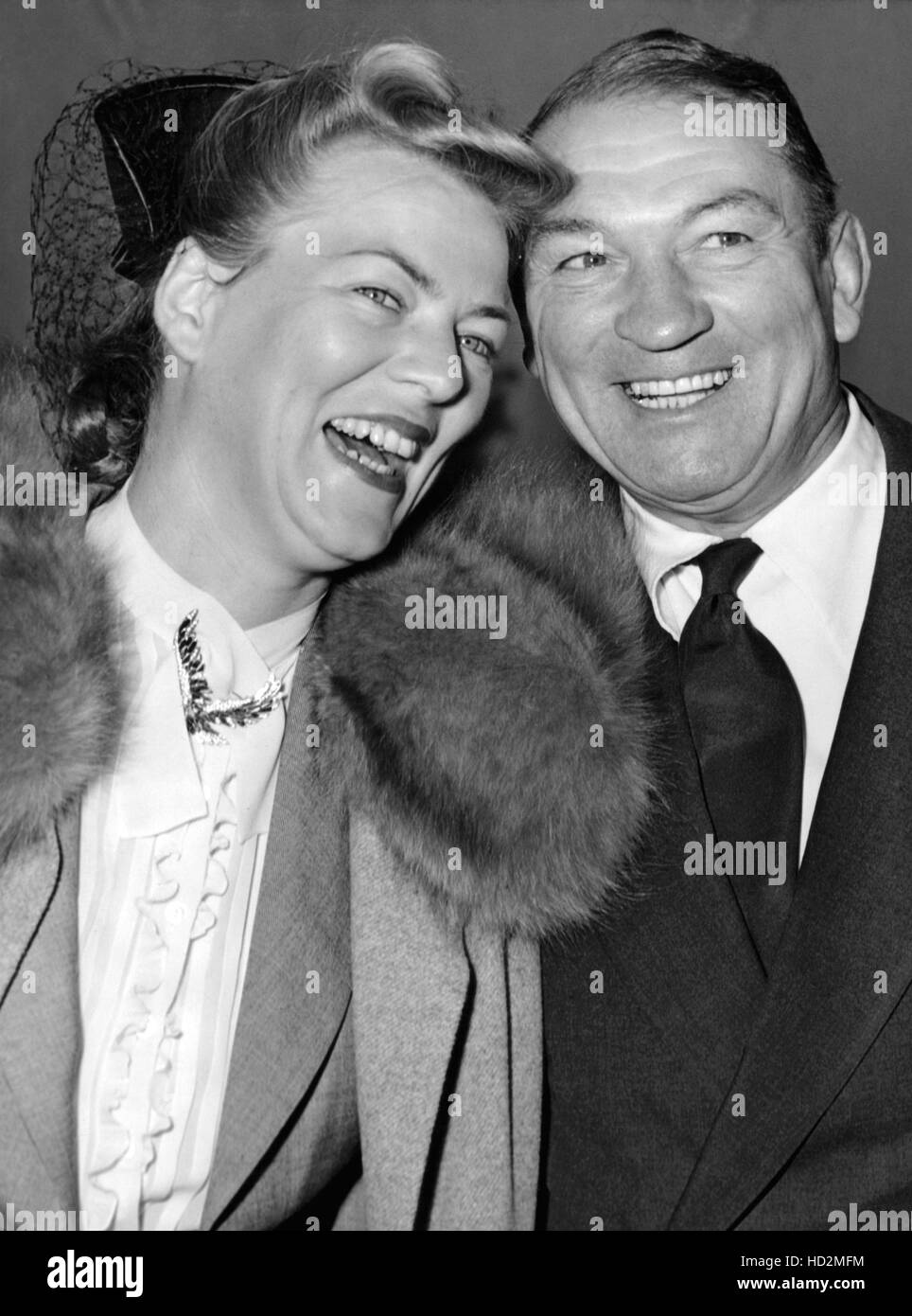 From left: Suzanne Brueggeman with future husband Victor McLaglen, 1943 ...