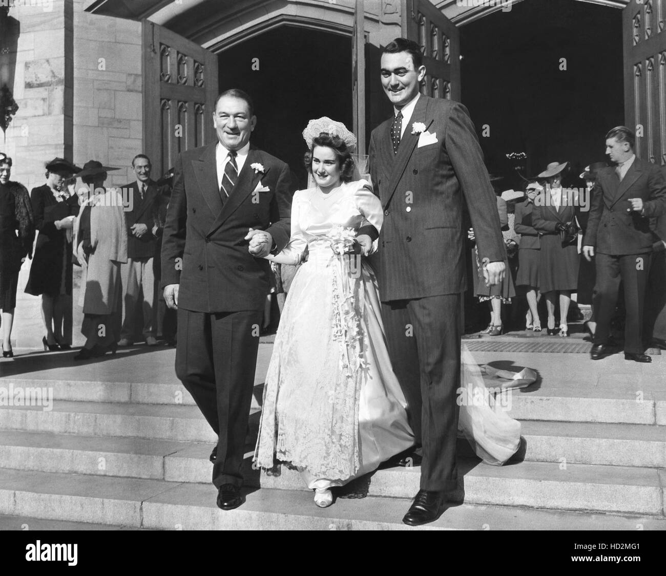 From left: Victor McLaglen with Margarita Harrison and Margarita's new ...