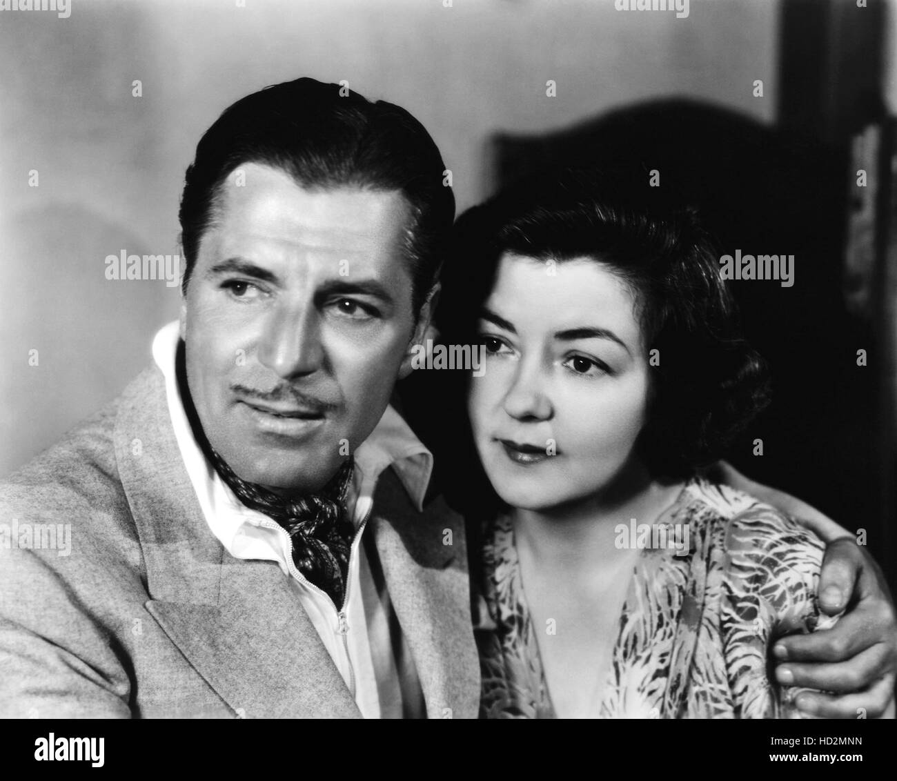 Warner Baxter, left, and his wife, actress Winifred Bryson, ca. early ...