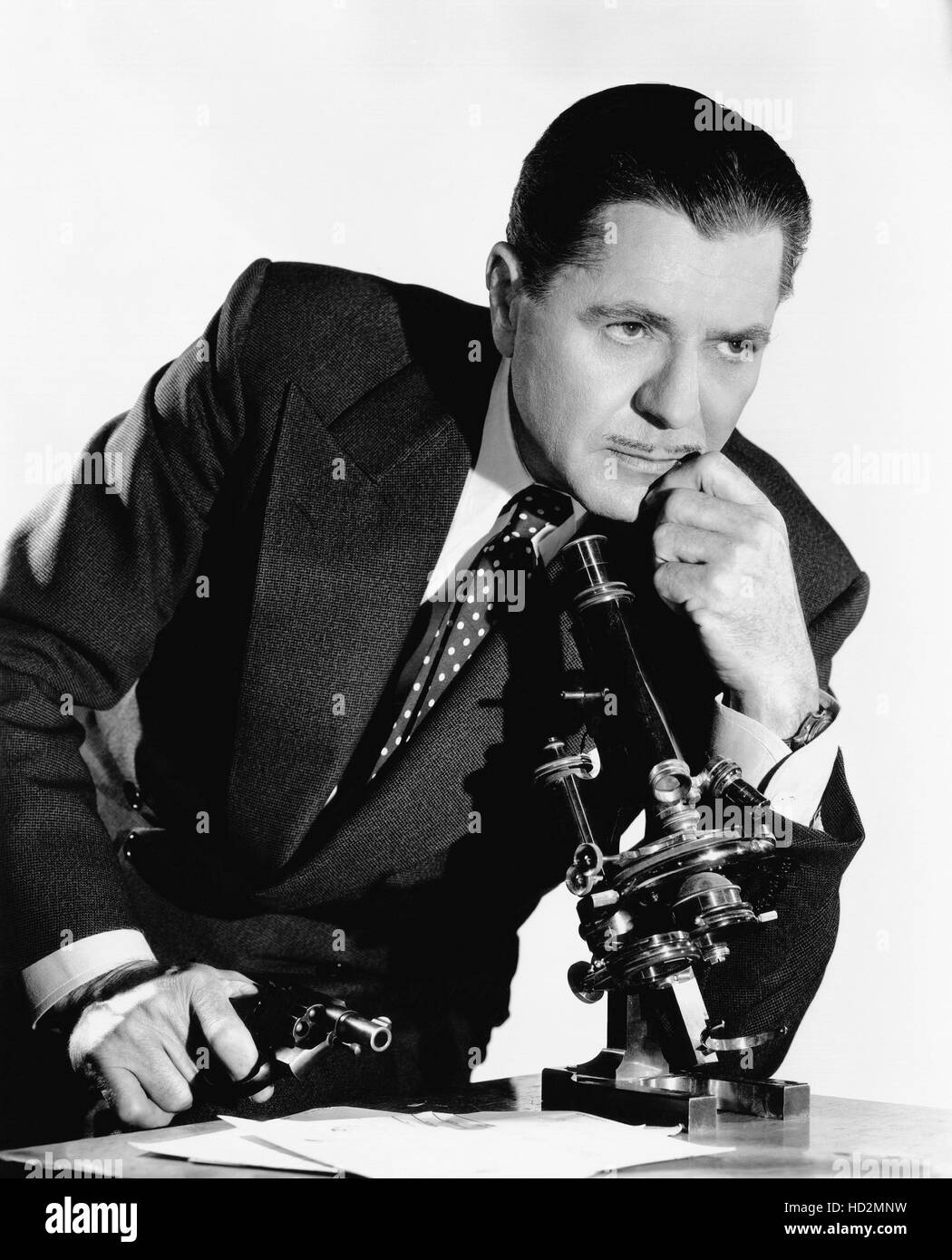 Warner Baxter, in his CRIME DOCTOR character, 1940s Stock Photo - Alamy