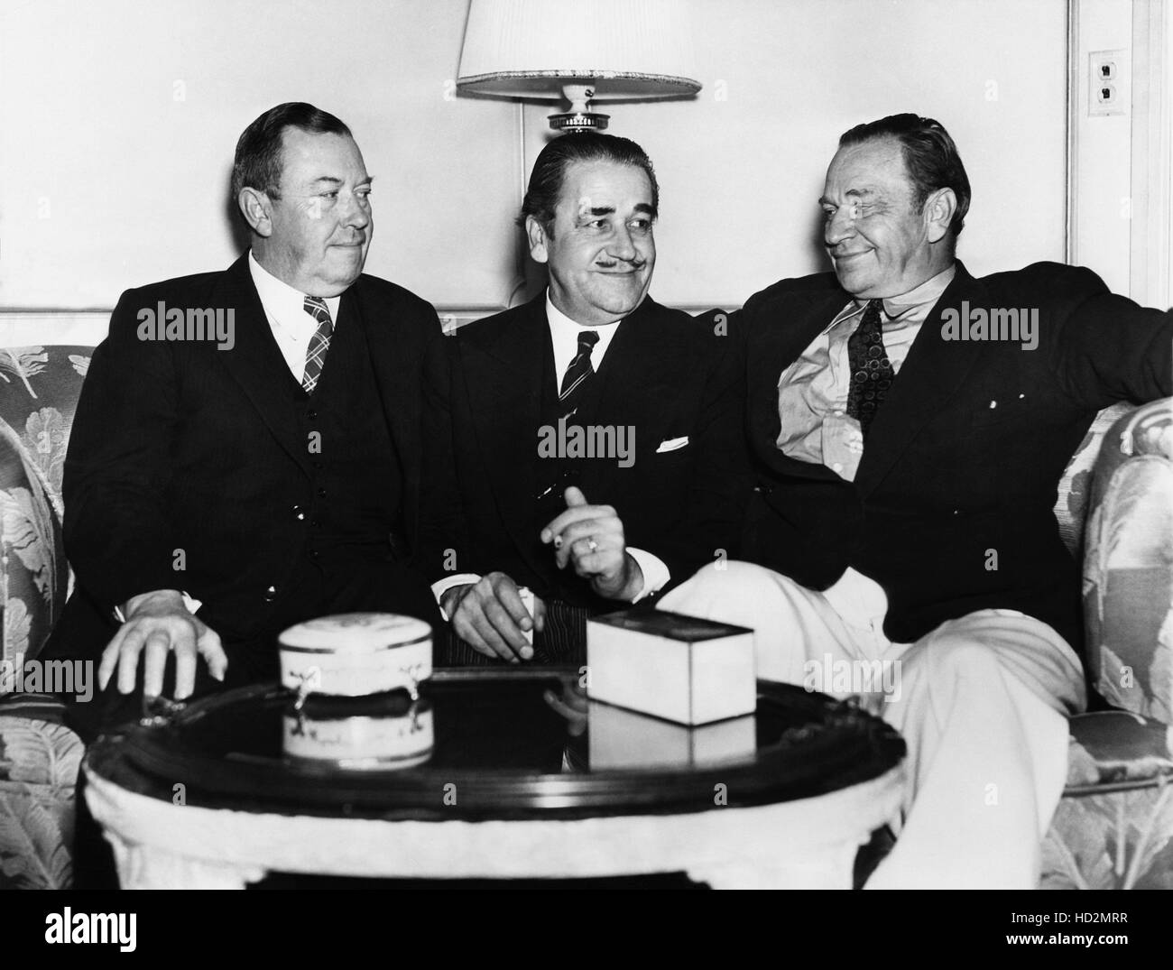 Brothers (from left) William Beery, Noah Beery, Wallace Beery, at ...