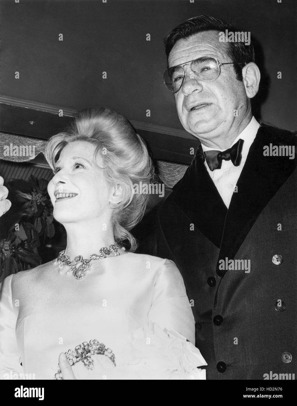 From left: Carol Grace with husband, Walter Matthau, ca. 1960s Stock ...