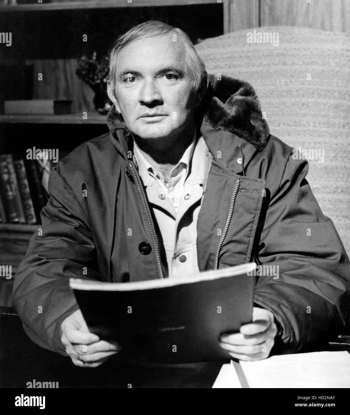 Walter Seltzer, during the filming of THE OMEGA MAN, 1971 Stock Photo ...