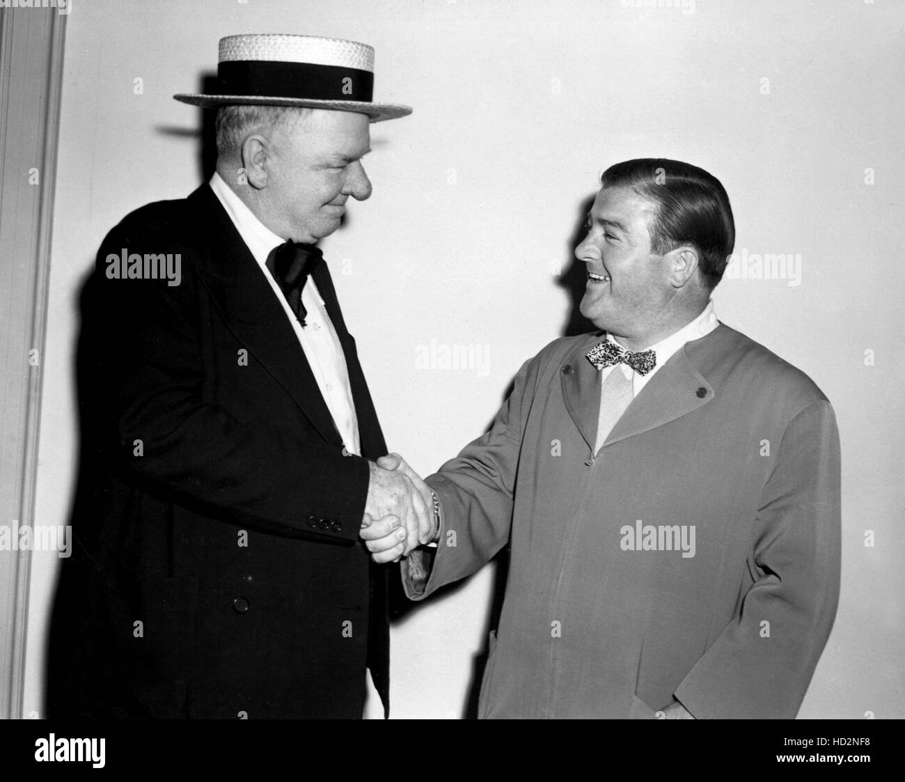Old regime meets new regime at Universal: comedians W.C. FIELDS and LOU ...
