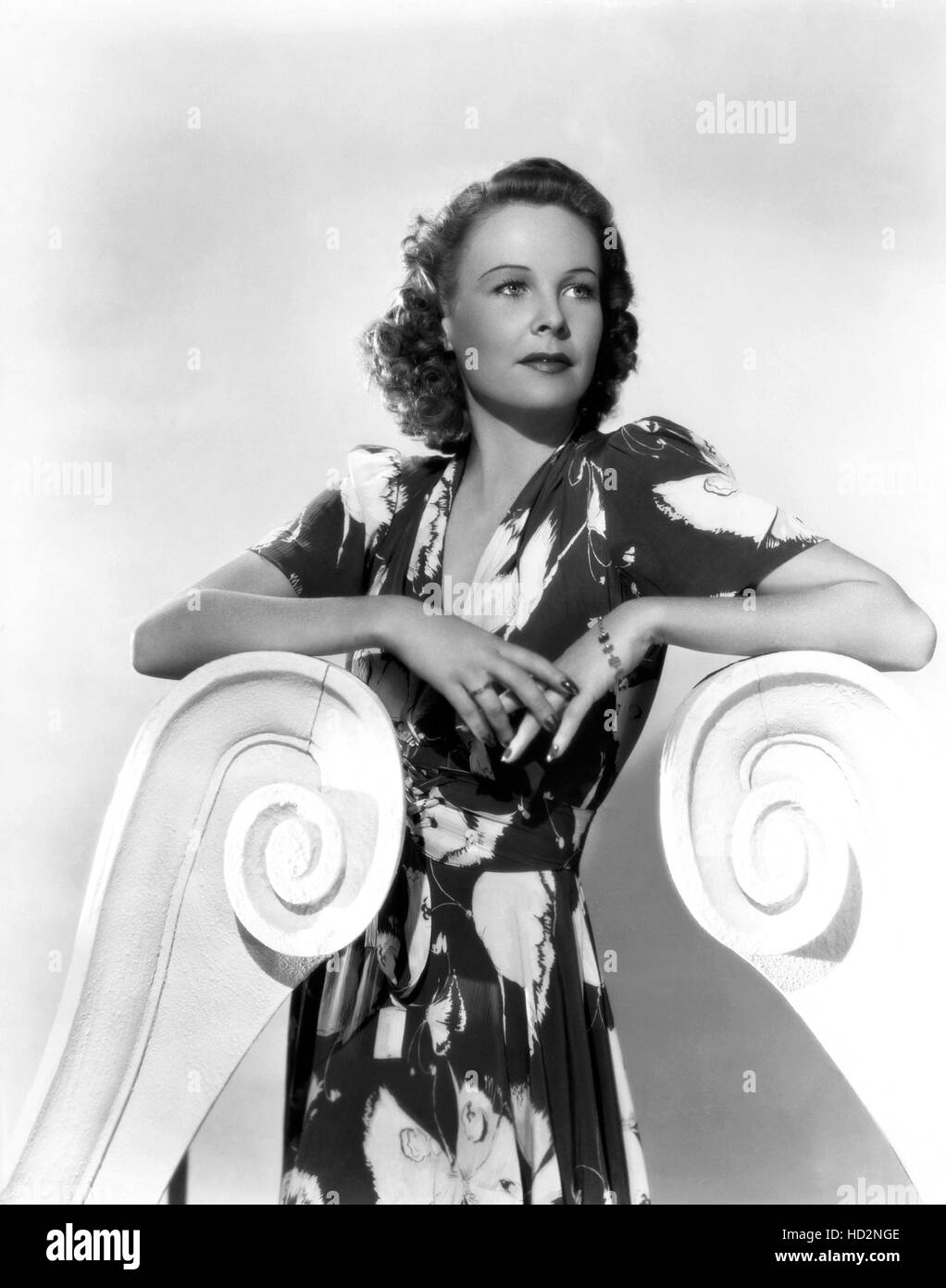 Wendy Barrie, ca. late 1930s Stock Photo - Alamy