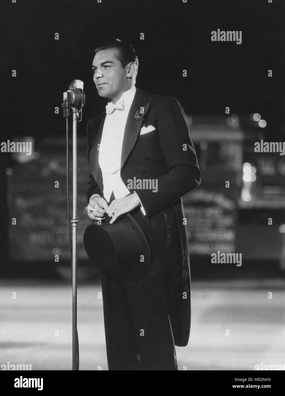 Weldon Heyburn greeting the audience at the Los Angeles premiere of THE ...