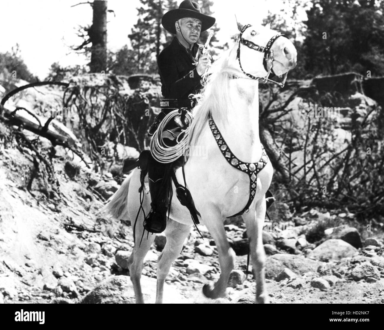William Boyd as Hopalong Cassidy ca. 1930s Stock Photo - Alamy