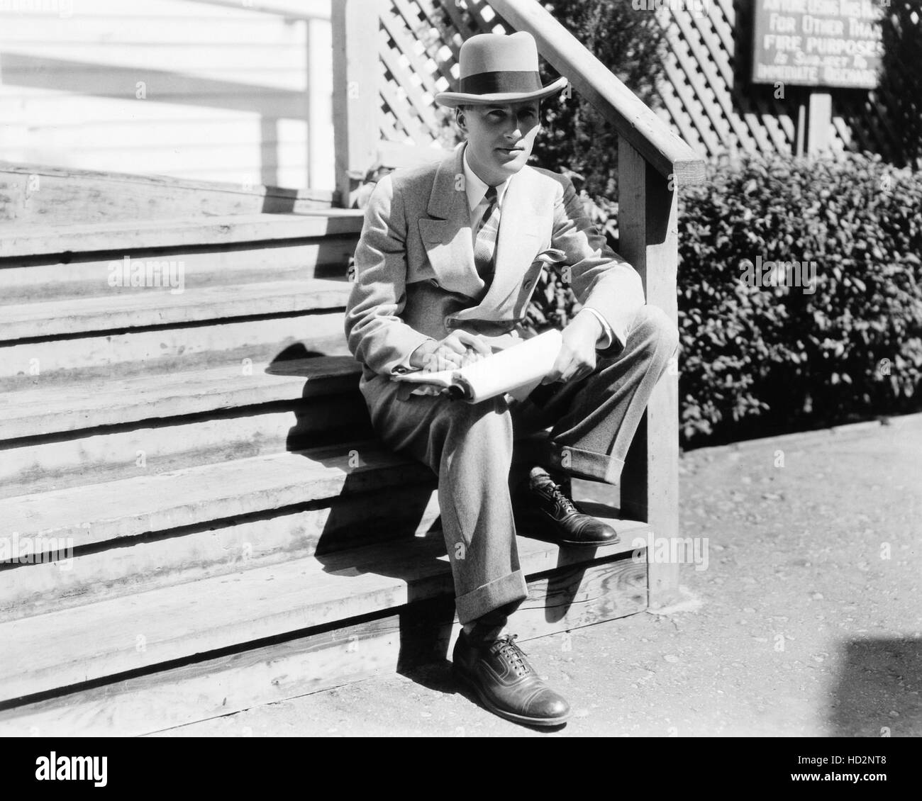 Screenwriter Willis Goldbeck, 1925 Stock Photo - Alamy