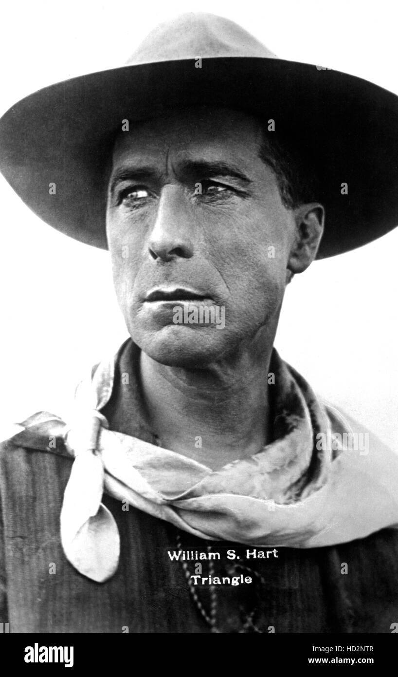 William S. Hart, ca. 1910s Stock Photo - Alamy