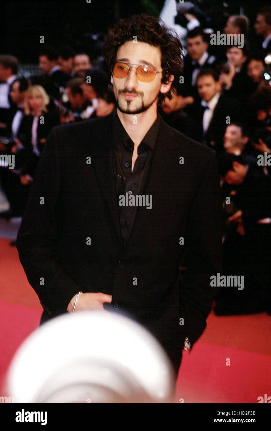 Adrien Brody at Cannes Film Festival, 2000, by Thierry Carpico Stock ...