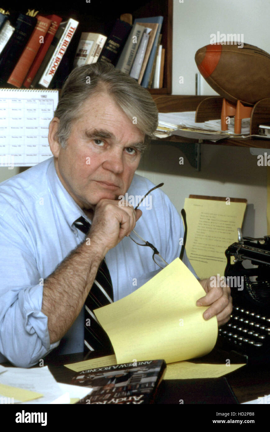 Andy Rooney, portrait ca. 1981, photo: Robert Phillips / Everett ...