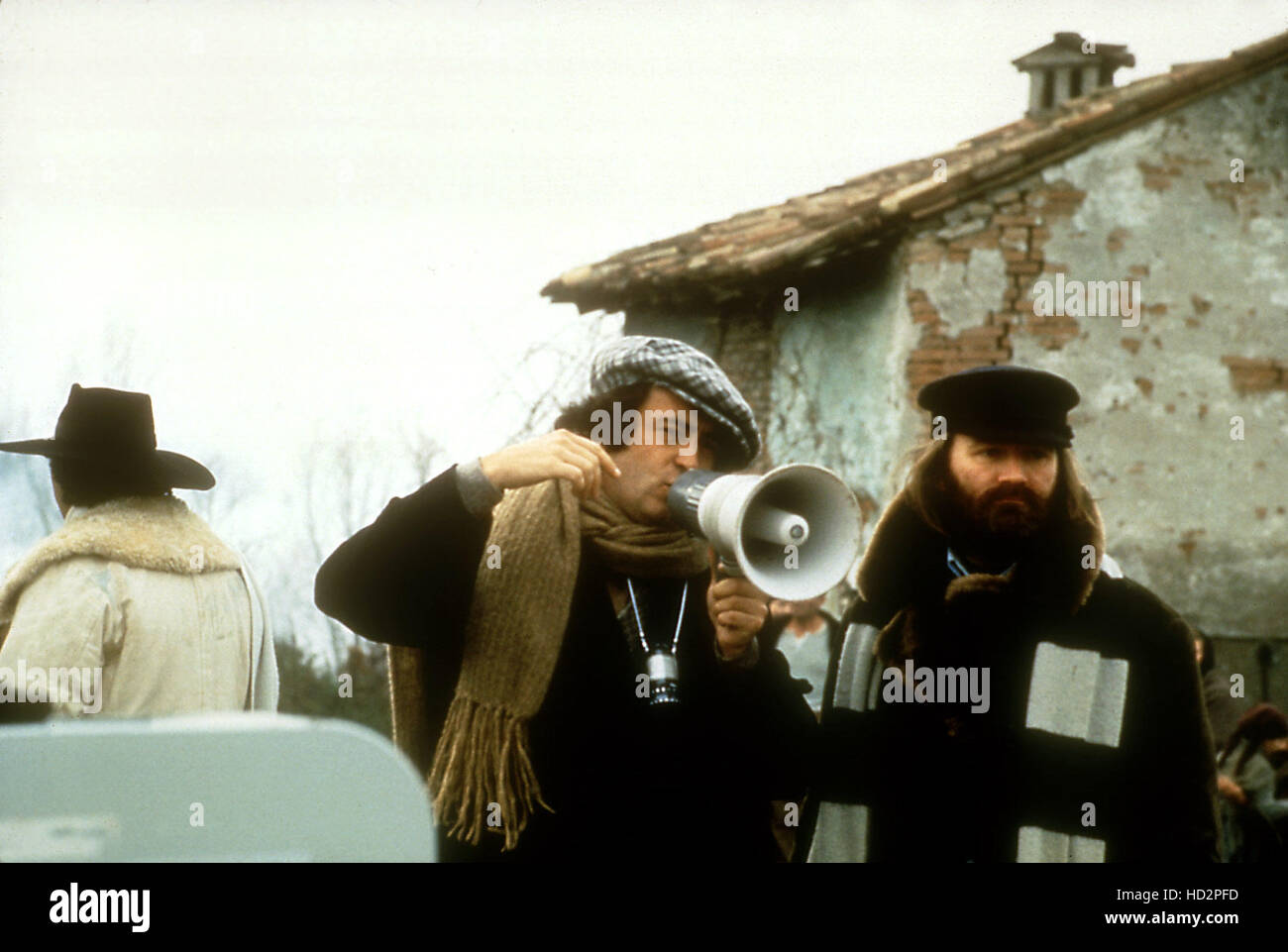 Bernardo Bertolucci on the set of 1900, 1976 Stock Photo - Alamy