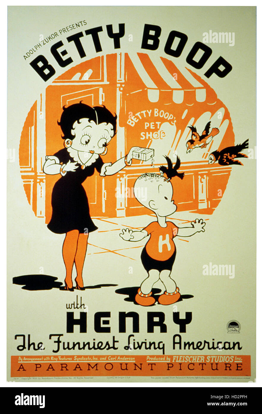 Betty boop poster High Resolution Stock Photography and Images - Alamy